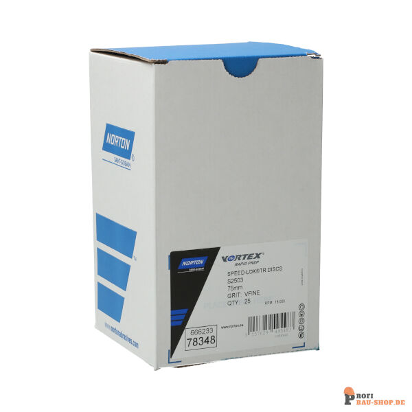 Vlies-Schnellwechselscheibe: NORTON Schleifvliesscheiben Vortex Rapid ...