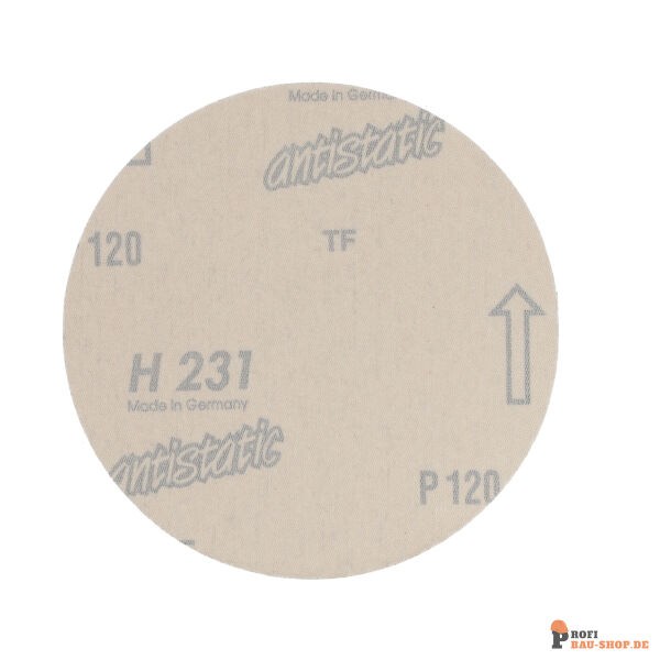 Schleifscheibe auf Unterlage: NORTON Klett-Schleifscheiben H231 H231 ...