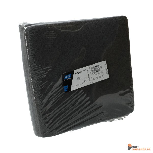 Schleifvliesbogen: NORTON Schleifstreifen F4807 230 x 280 Korn Ultrafein S